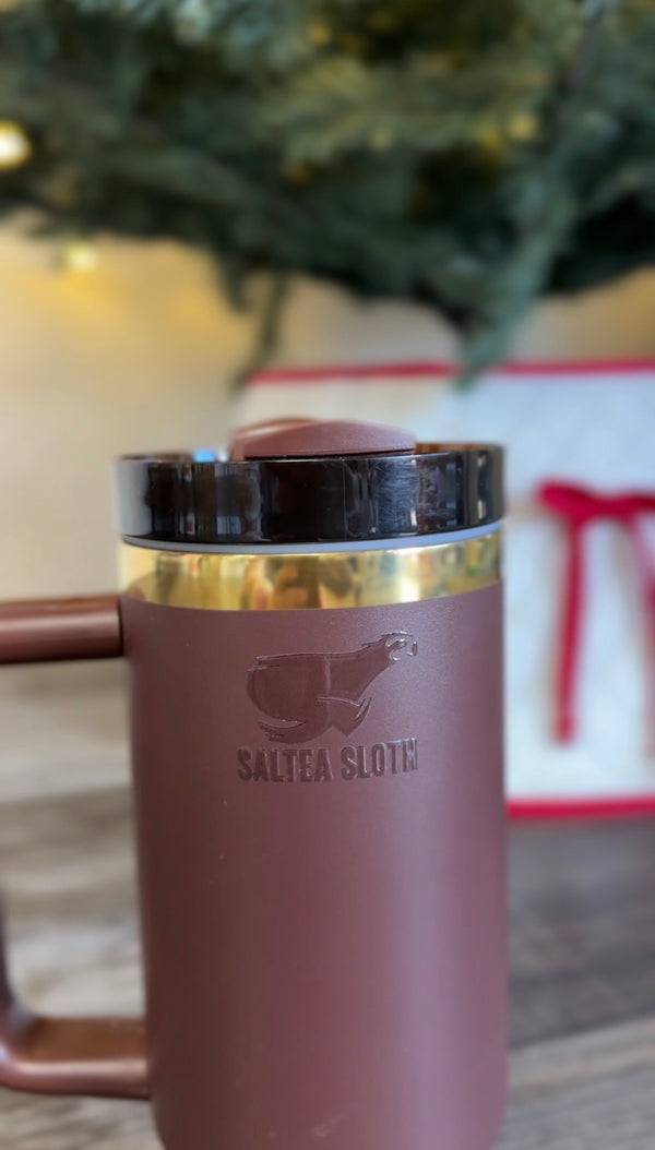 Limited Edition Chocolate Tumbler - SalTea Sloth